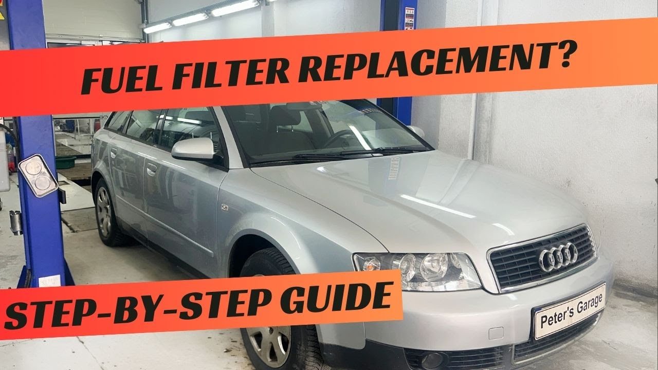 Audi A4 B6 1.9 TDI Fuel Filter replacement - YouTube