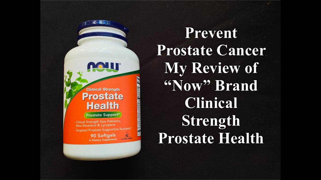 Now Brand Clinical Strength Prostate Health - My Review - YouTube