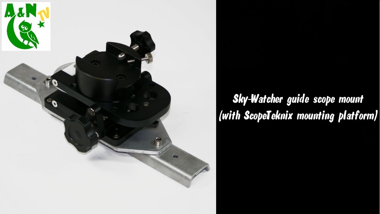 The Sky-Watcher guide scope mount - YouTube