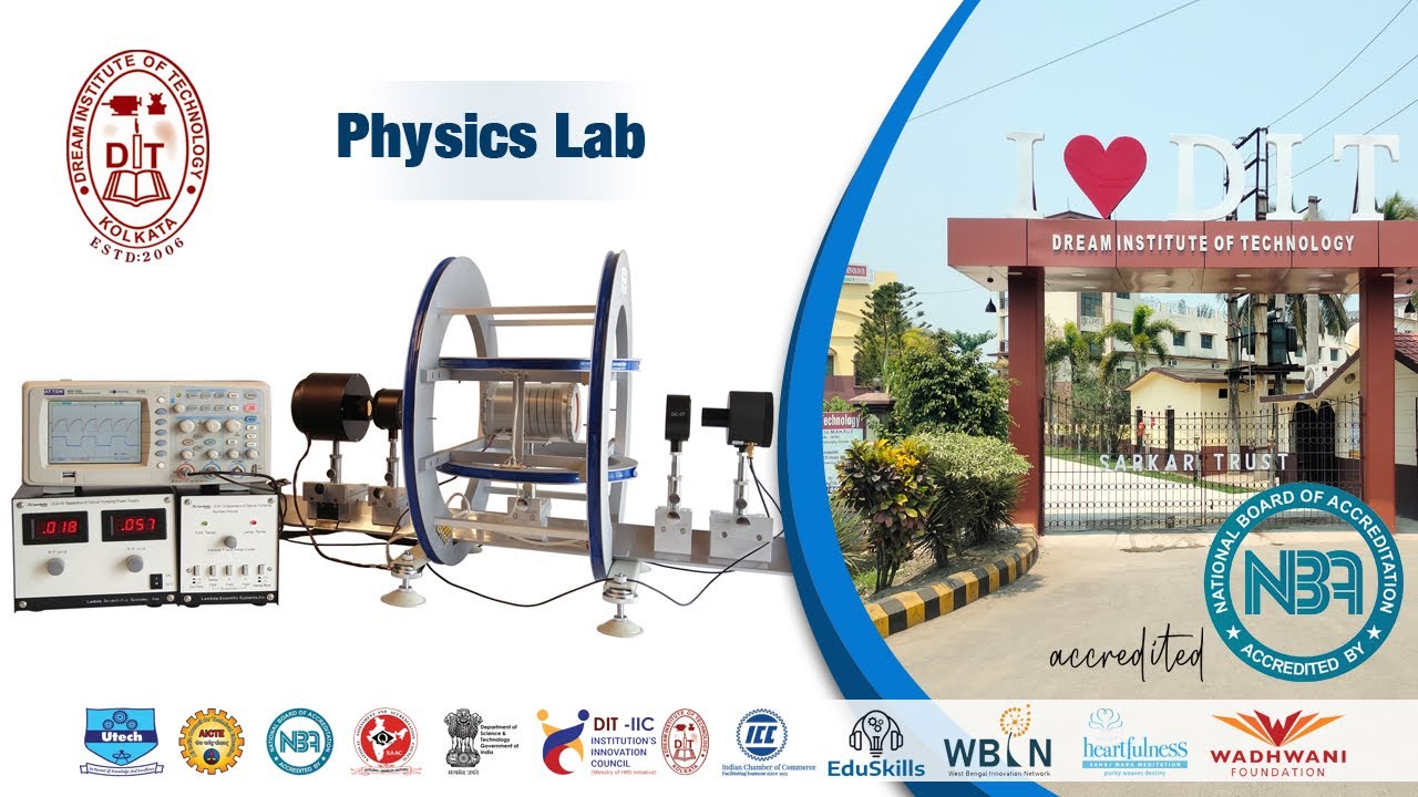 Physics Lab - Dream Institute Of Technology | DIT Kolkata Engineering ...