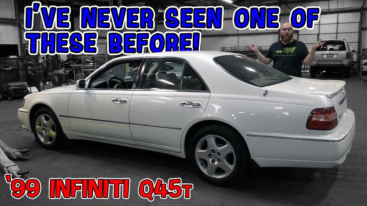 I've never seen one of these before! First time a 99 Infiniti Q45t ...