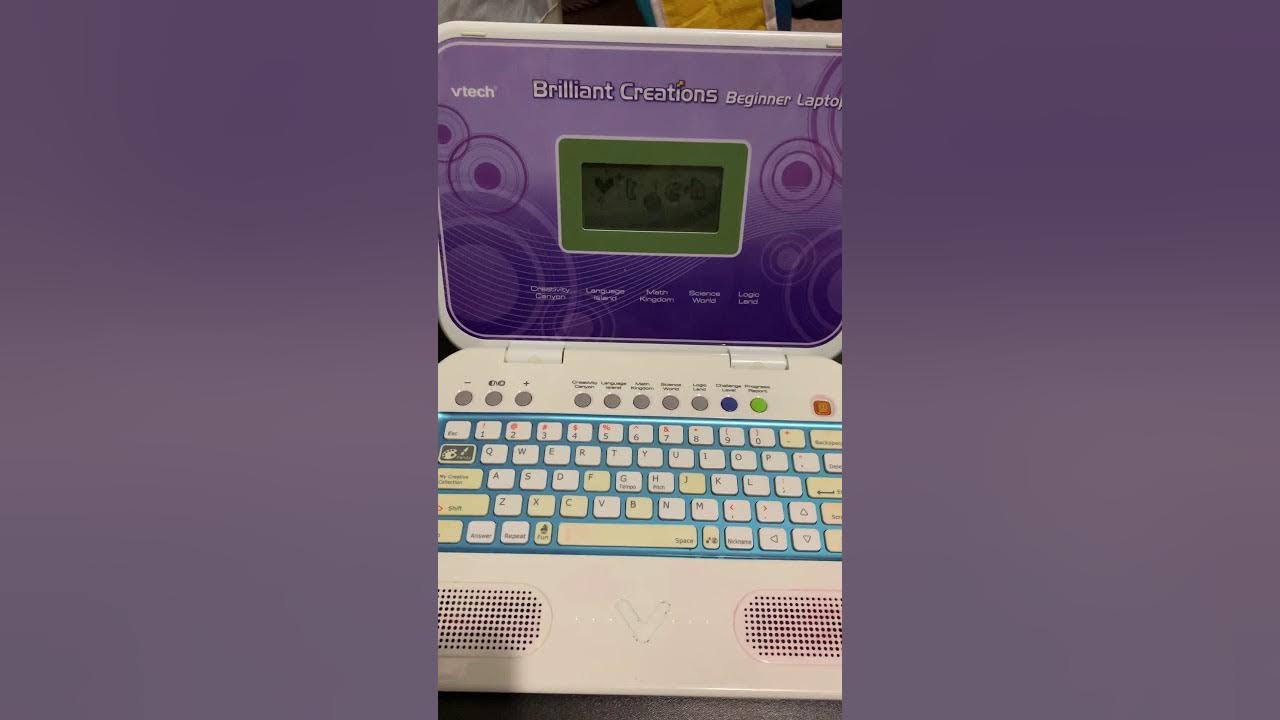 vtech brilliant creations beginner laptop - YouTube
