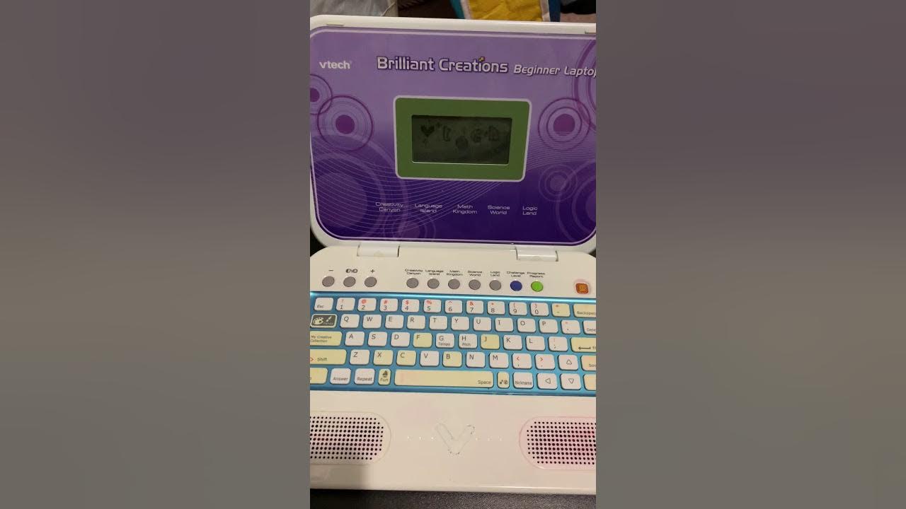 vtech brilliant creations beginner laptop - YouTube