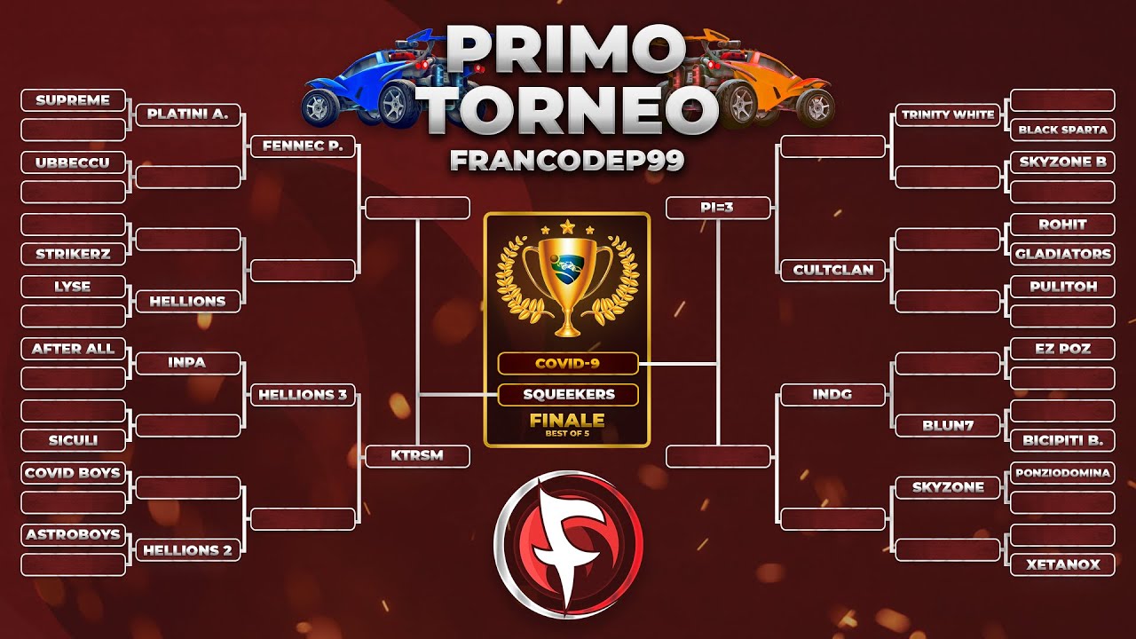 [FINALE] PRIMO TORNEO FRANCODEP99 | Covid-9 VS Squeekerz [Rocket League ...