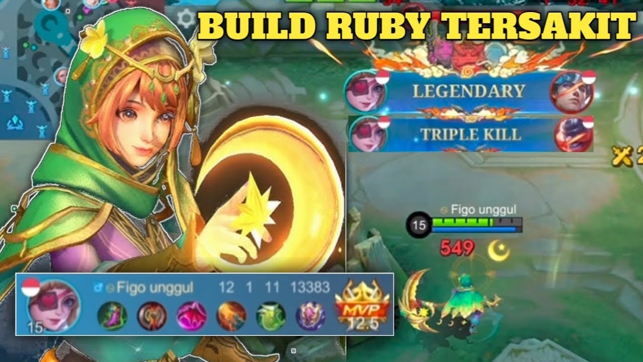 RUBY BRUTAL MOMENT‼️Gameplay Ruby - Mobile legends - YouTube