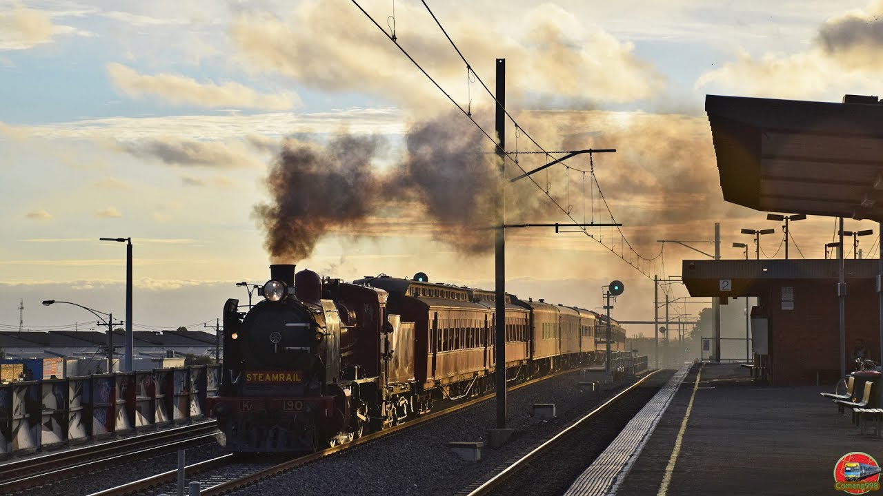 Steamrail - Rail & Sail May 2019 | With K190 - YouTube