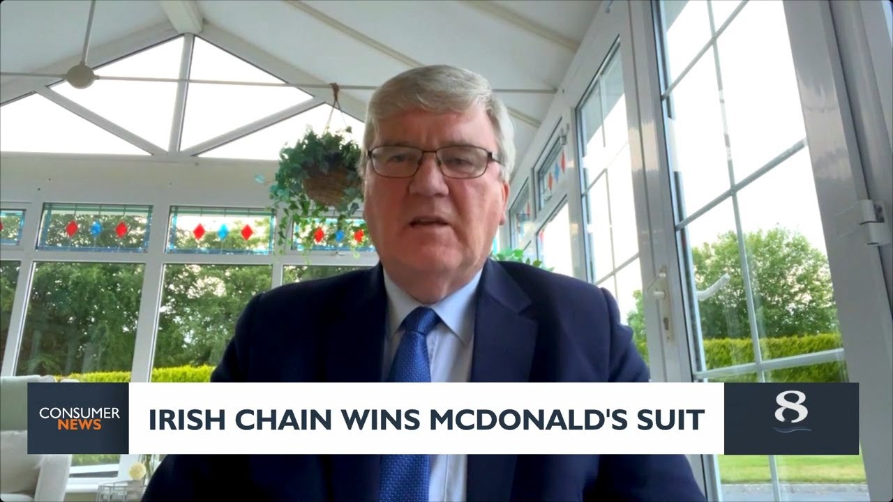Irish fast food chain Supermac's wins suit against McDonald's - YouTube