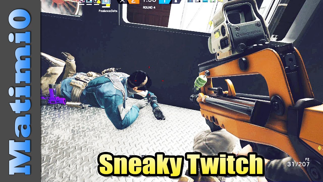 Sneaky Twitch - Rainbow Six Siege - YouTube