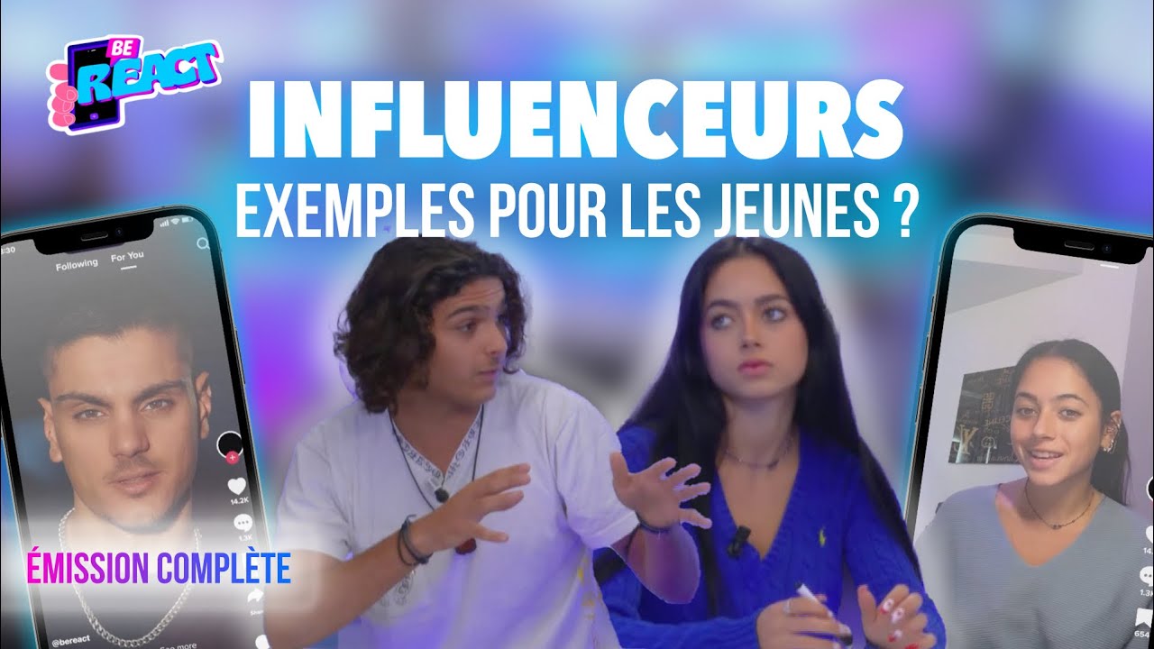 EMISSION 4 : LES INFLUENCEURS SONT-ILS DES EXEMPLE POUR LA JEUNESSE ...