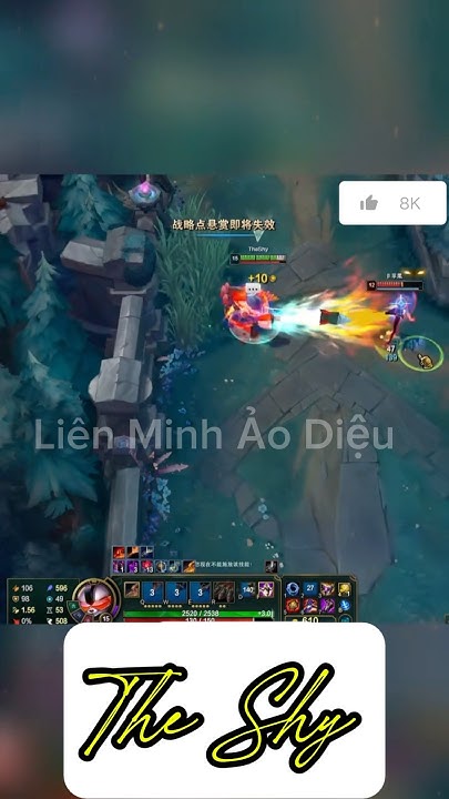 The Shy Cầm Rumble Sấy Khô Team Địch | Liên Minh Huyền Thoại #lol #vairalshort #highlights # ...