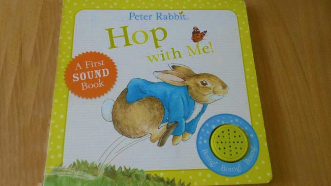 Peter Rabbit: Hop With Me! a first sound board book(PR Baby books ...