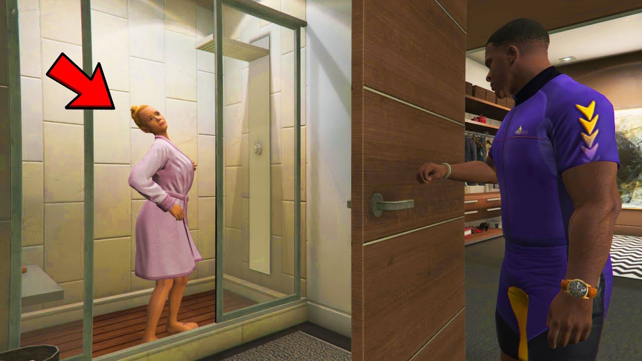 GTA 5 PODEMOS ENTREAR N BANHEIRO AONDE TRACEY ESTA TOMANDO BANHO? - YouTube