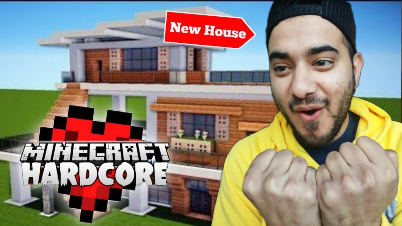 My New Base in Hardcore Minecraft - YouTube
