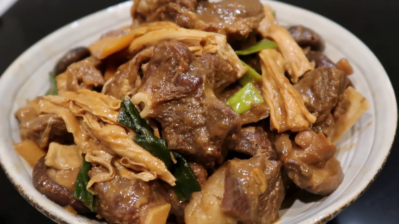 Braised Lamb Brisket with Bean Curd | Perfect for The Cold Winter Days ...