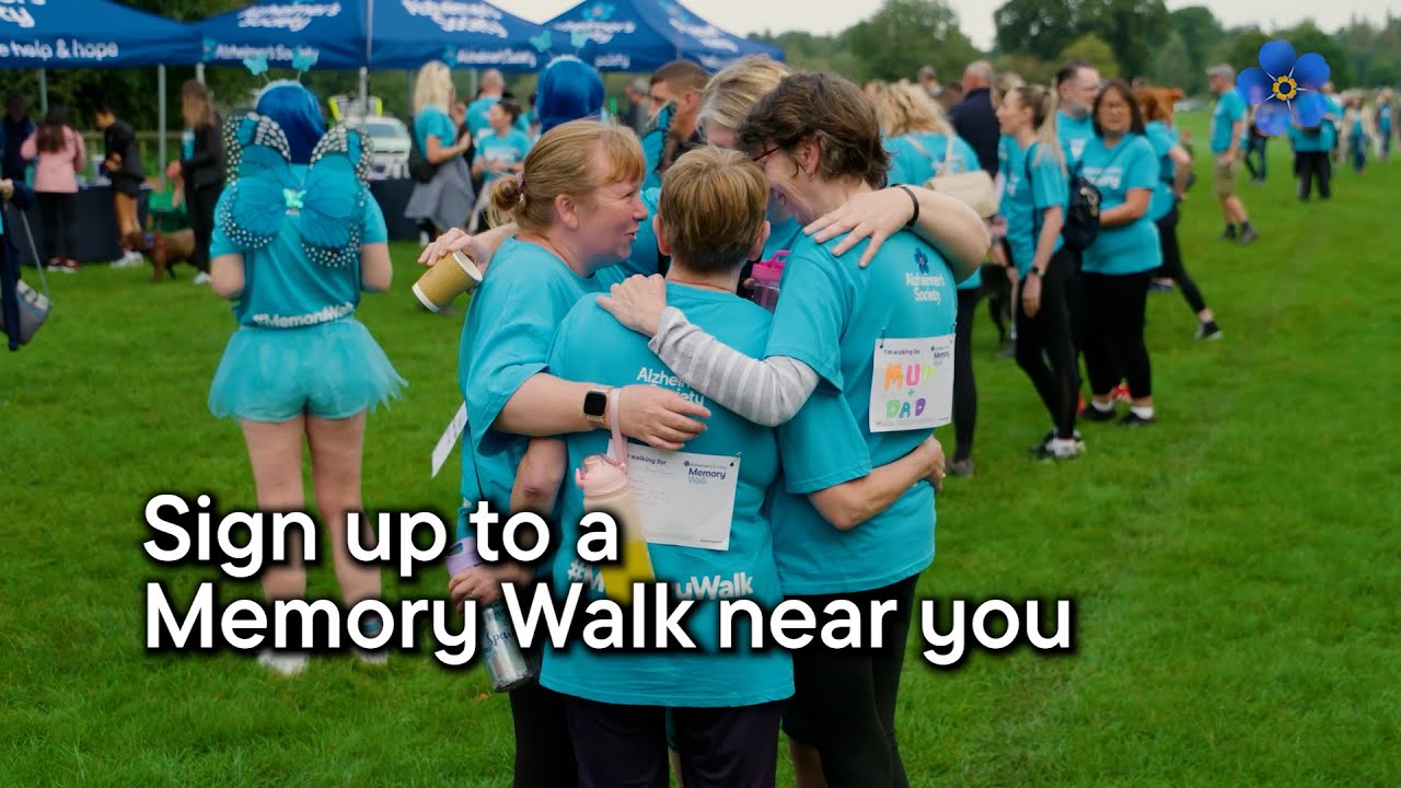What to expect at an Alzheimer’s Society Memory Walk - YouTube