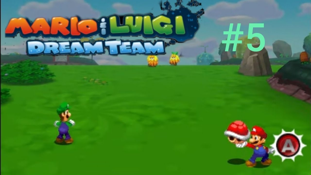 (*Mario &Luigi Dream Team*)#5-finalmente liberando os Bros Attacks ...
