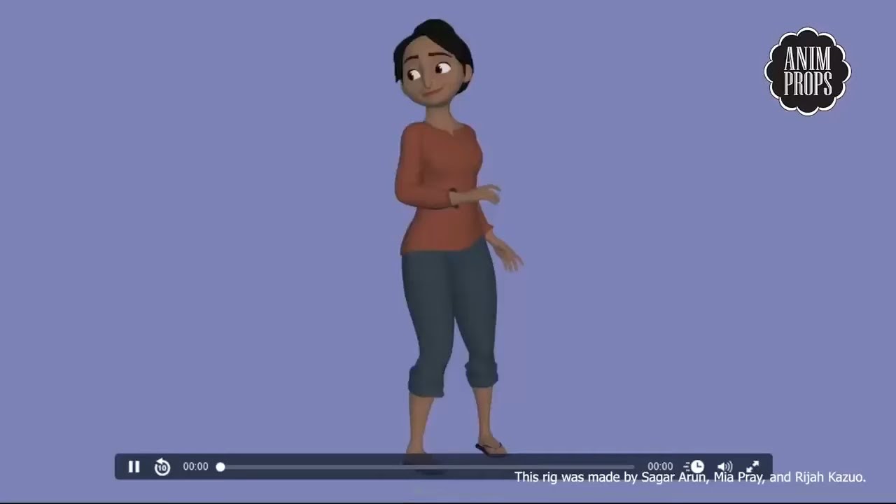 Aisha rig on Animprops.mp4 - YouTube