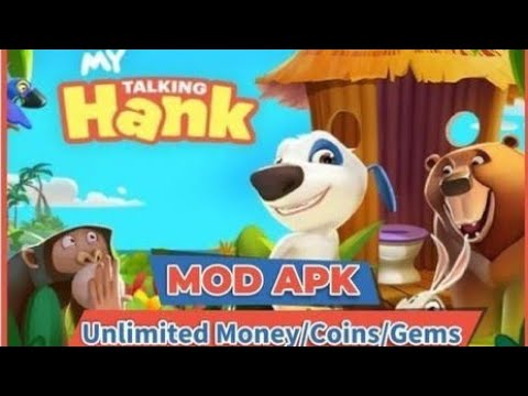 How to download mod apk of My Talking Hank|AMBER THE HACKER| - YouTube