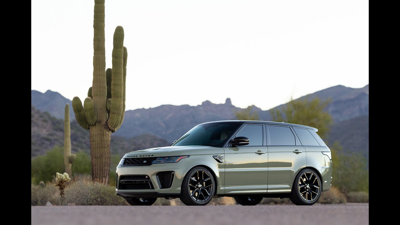 2022 Land Rover Range Rover Sport SVR SVO Avocado Gloss Edition Bespoke ...