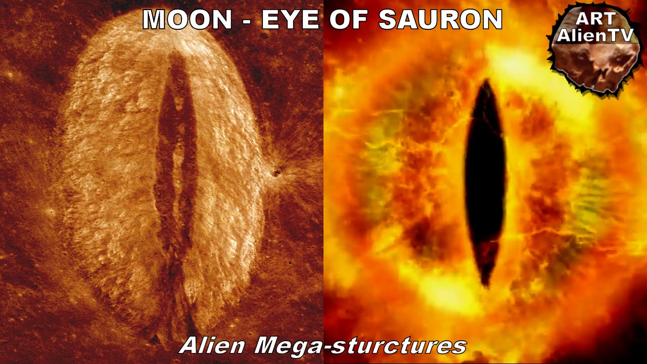 MOON - EYE OF SAURON - Apollo 15 - Alien Mega-structures. ArtAlienTV ...