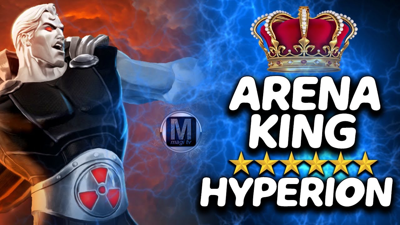 🔴MCOC ARENA KING - 6* HYPERION ARENA - MARVEL ŞAMPİYONLAR TURNUVASI ...