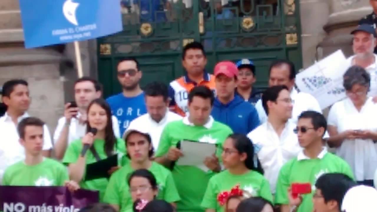 Manifiesto Pasos por la Vida. Marcha ProVida México. - YouTube