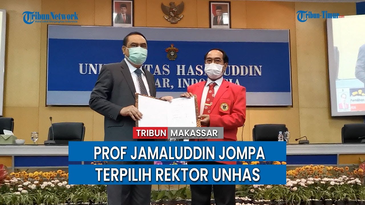 Selamat! Prof Jamaluddin Jompa Terpilih Jadi Rektor Unhas Periode 2022 ...
