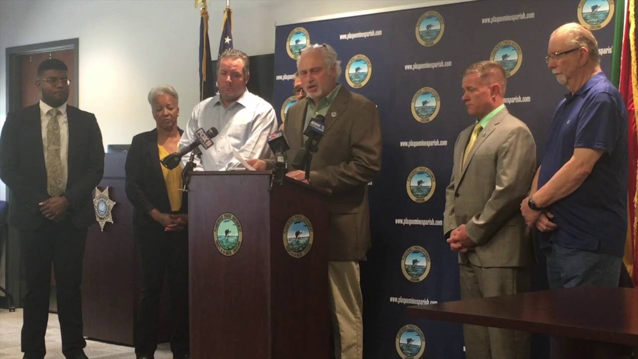 Plaquemines Parish officials discuss death of Amos Cormier - YouTube