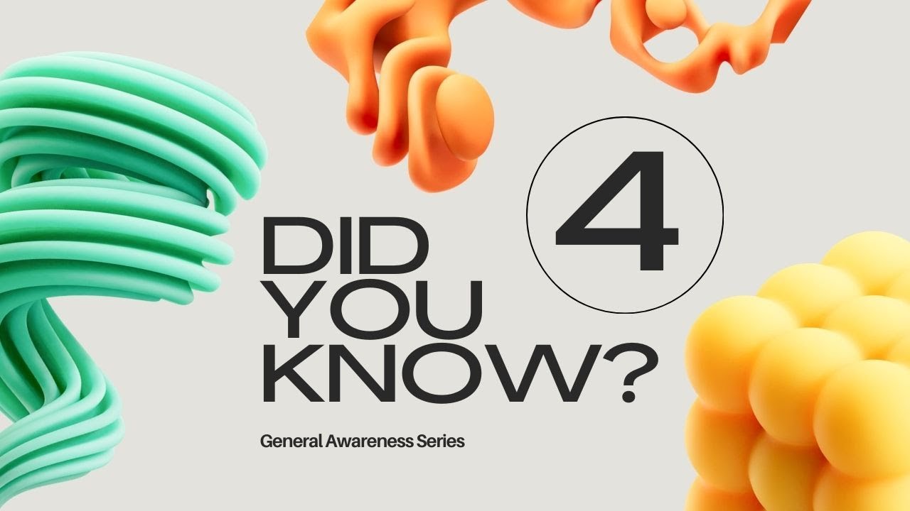 DYK Series on General Awareness Part 4 - YouTube