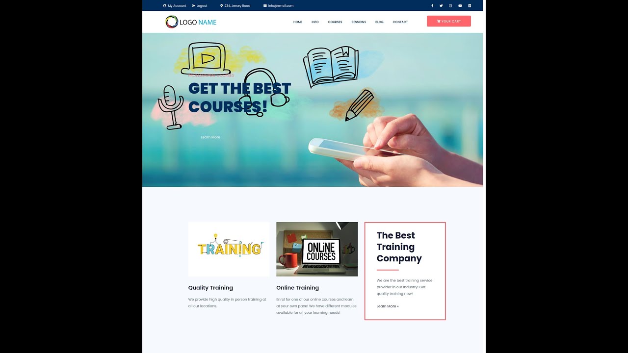 Complete php online Training & Learning Management System with source ...