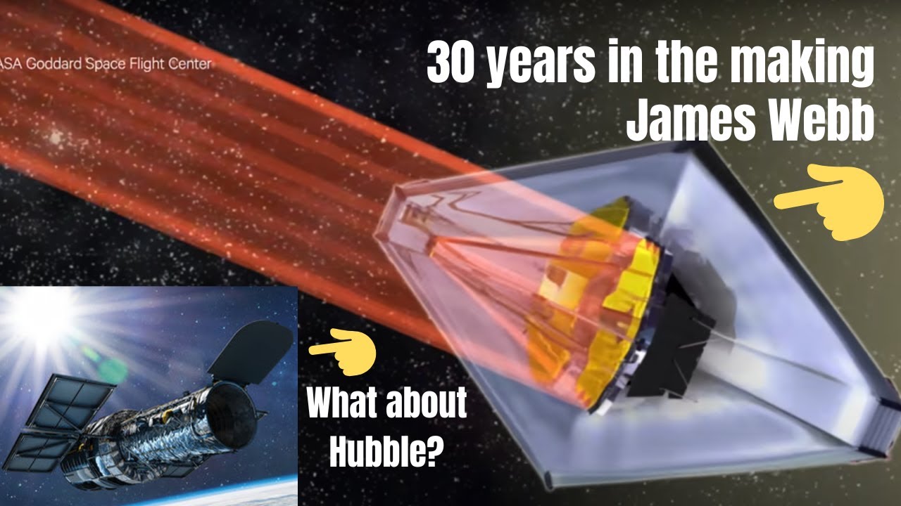 James Webb, 30 years in the making - what about Hubble? - YouTube