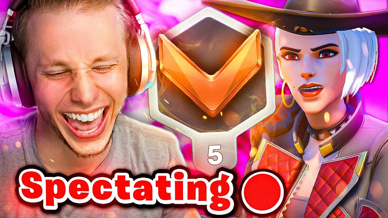 I Spectated the FIRST BRONZE PLAYER in Overwatch 2! - YouTube