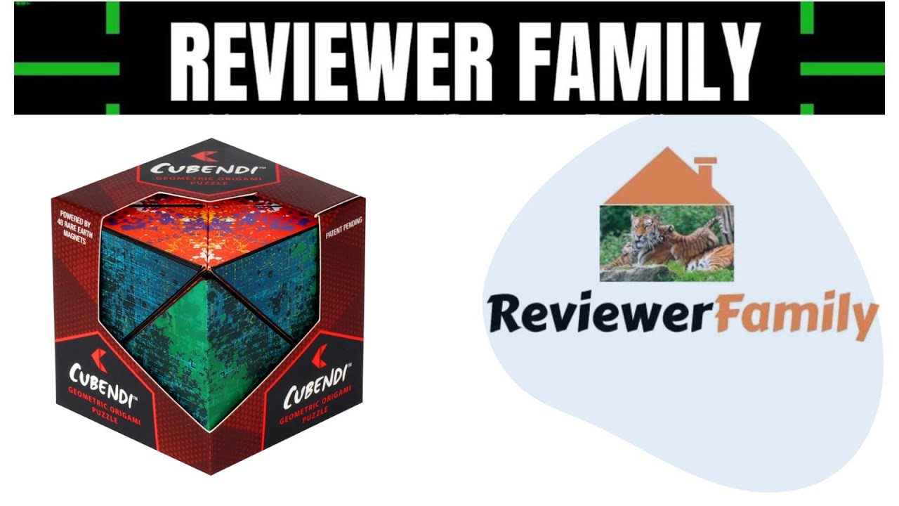 CUBENDI Geometric Origami Puzzle - Infinity Fidget Cube - YouTube