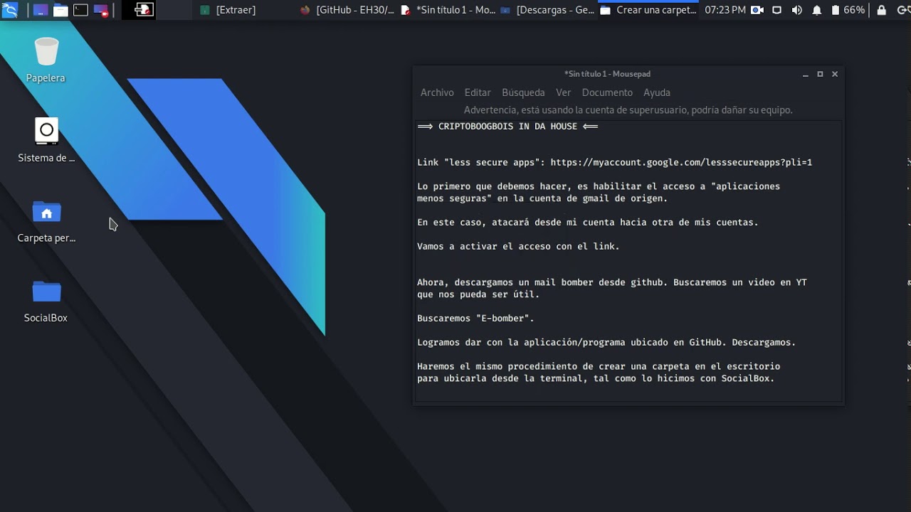 Mail Bomber con E-Bomber [TUTORIAL] // Kali Linux - YouTube