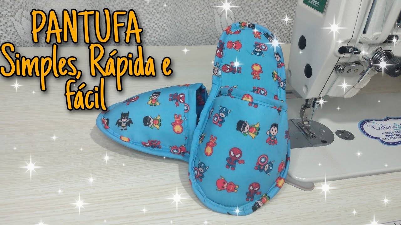Como fazer Pantufa simples, prática e rápida | Vende muito | Passo à ...