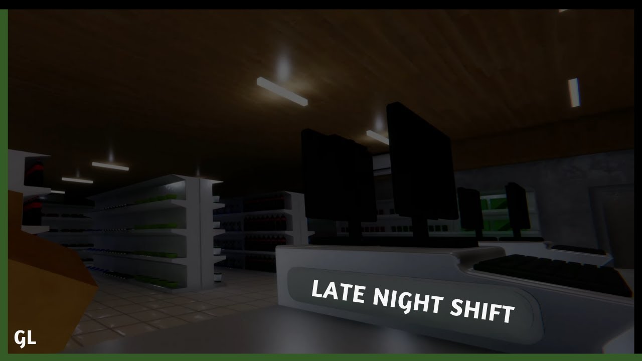 Late Night Shift - Indie Horror Game - No Commentary - Full Game - YouTube