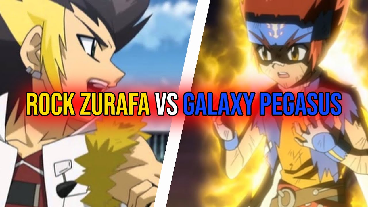 Beyblade Rock Zurafa VS Galaxy Pegasus AMV - YouTube