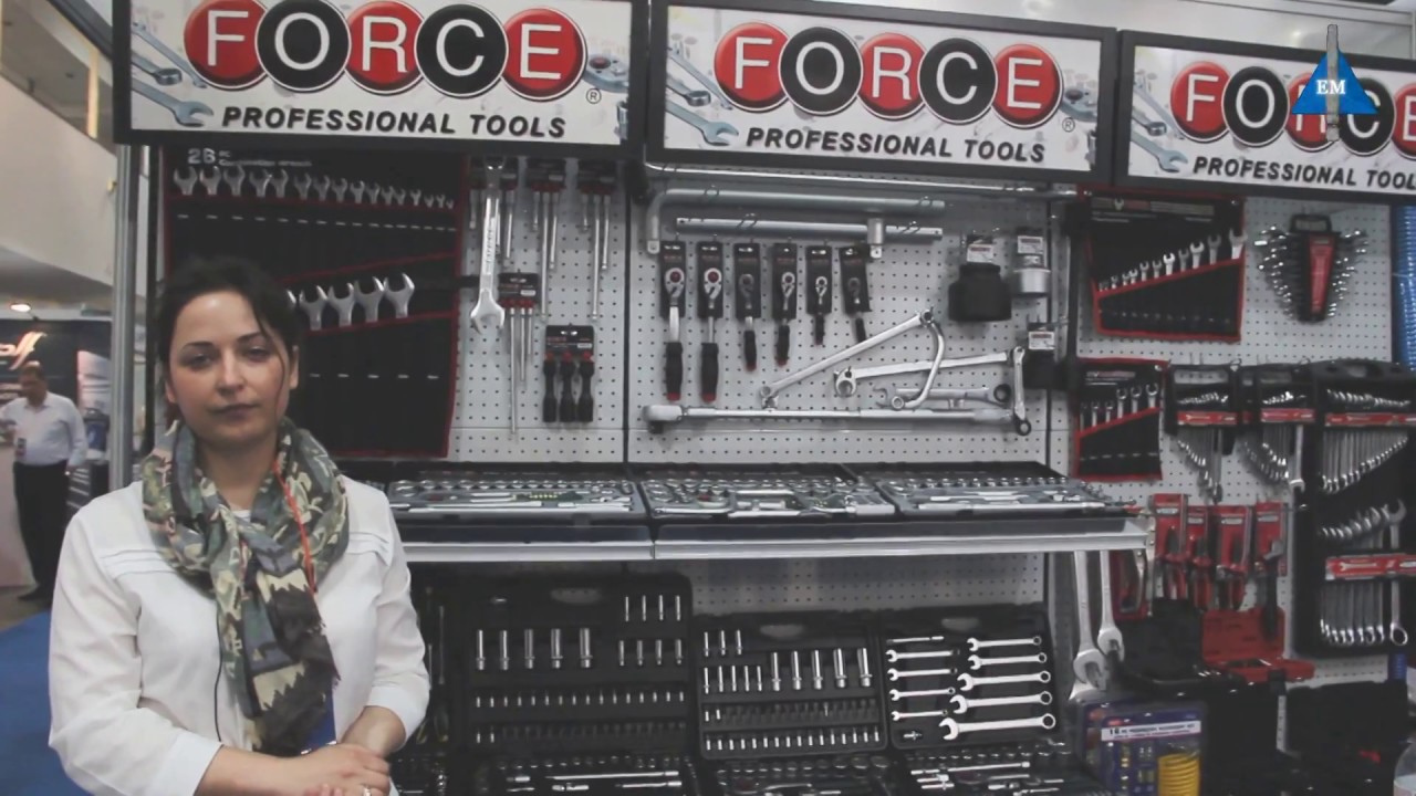 Набор инструментов FORCE 3451 обзор - YouTube