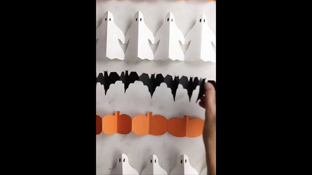 "Spooktacular Paper Hauntings: Halloween Decor Delights" - YouTube