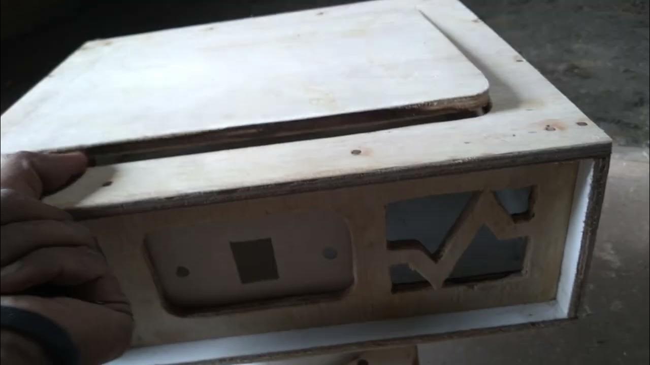 box power ampli dari triplek #miniatursoundsystem #soundsystem - YouTube