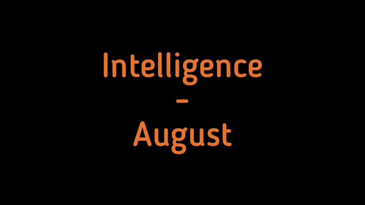 Intelligence - August( Август ) piano cover - YouTube