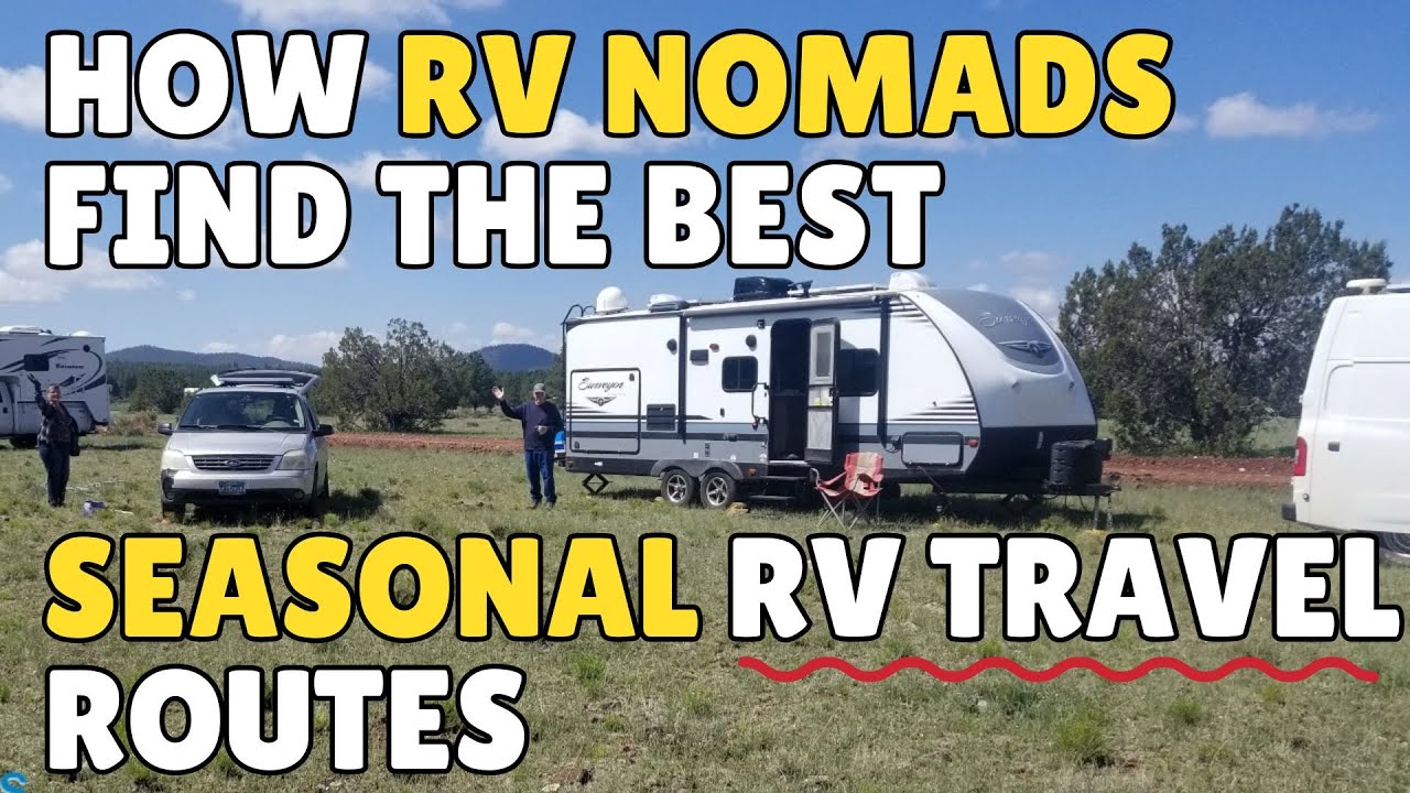 Full-Time RVers: Best RV Routes When Chasing 70-Degree Weather! - YouTube