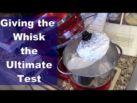 Testing the Whisk on the Acuma Stand Mixer: The World's Best Lemon ...