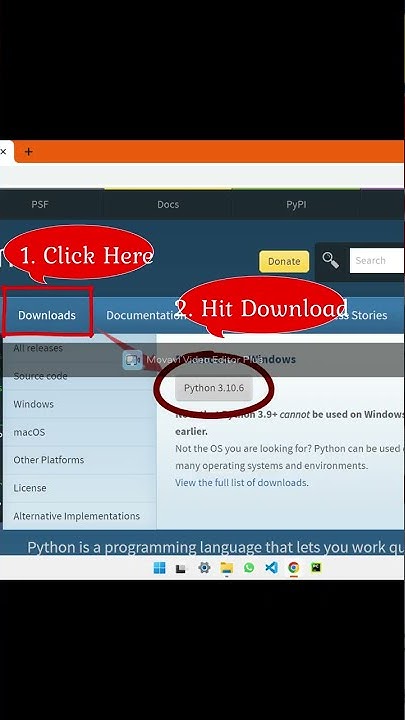Download and Install Python in easy Steps - YouTube