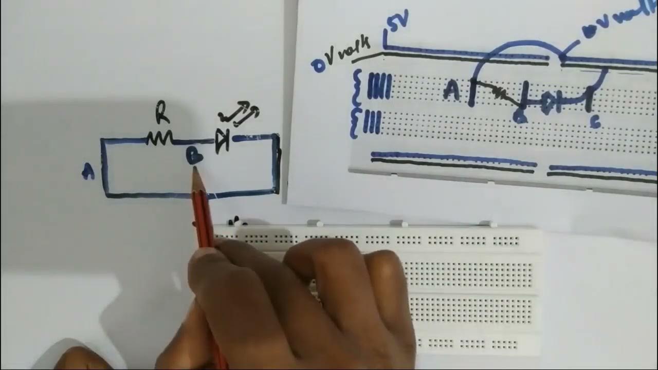 DIGITAL ELECTRONICS LAB-BREADBOARD BASICS PART 02 (FOR MAKING SIMPLE ...