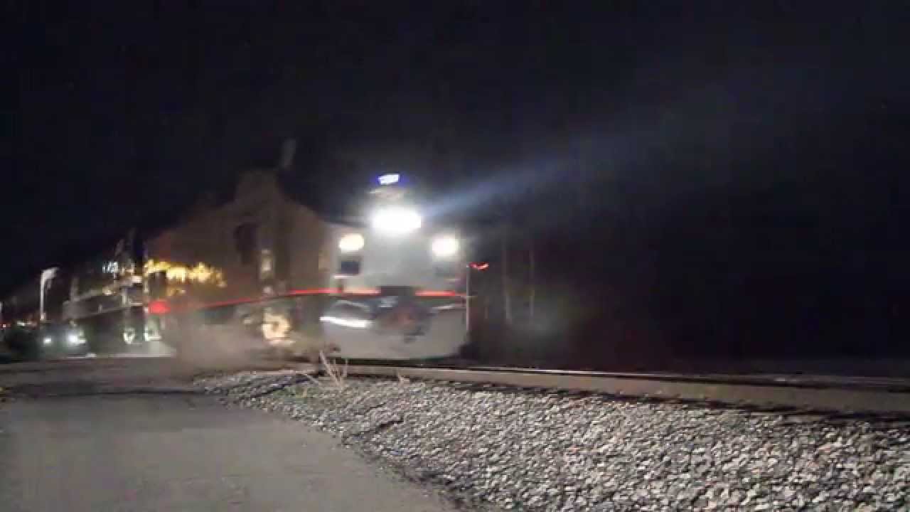 CR on his first run as a certified Amtrak engineer at Wabash Avenue ...