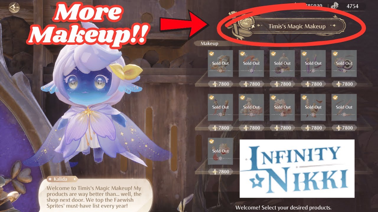 Hidden Makeup Options in Infinity Nikki You NEED to Know! - YouTube
