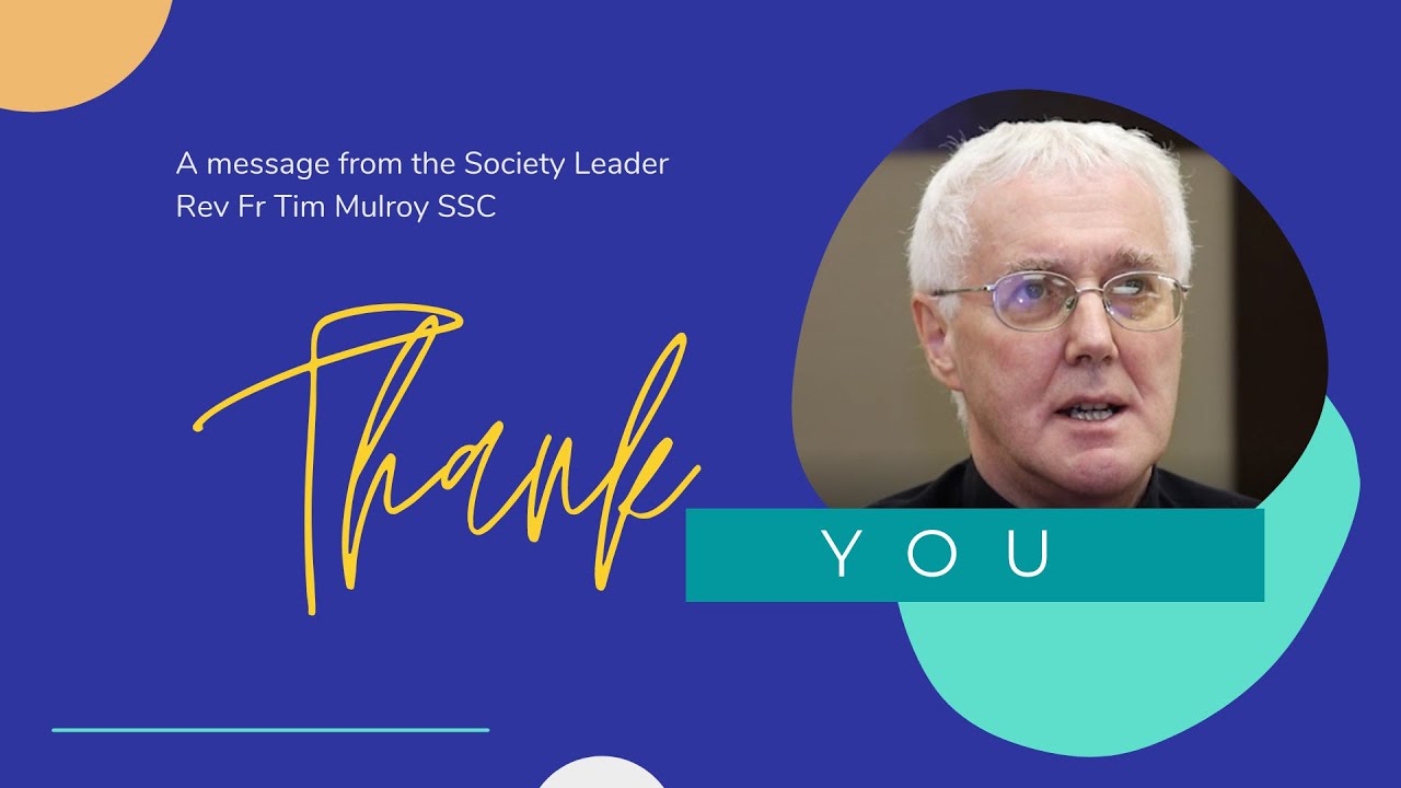 A message from the Columban Society Leader Rev Fr Tim Mulroy SSC - YouTube