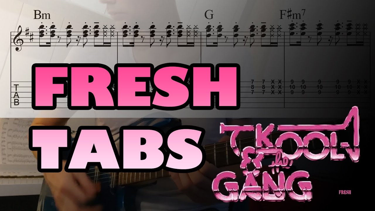 Fresh (Exciting) - [TABS lesson guitar cover] - YouTube