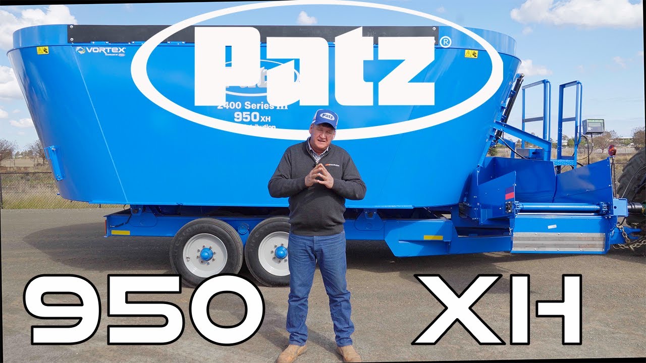 Patz 950 XH Feed Mixer: Ensuring Years of Top-Quality TMR Production ...